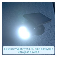 Panta Safe Light Solar venkovní světlo LED, 250lm, 4W | eD system a.s.